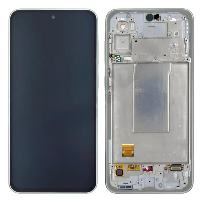 LCD SAMSUNG A36 5G, A366B, S OKVIROM LIME